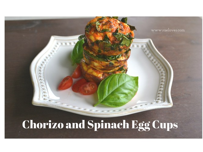 Chorizo And Spinach Egg Cups