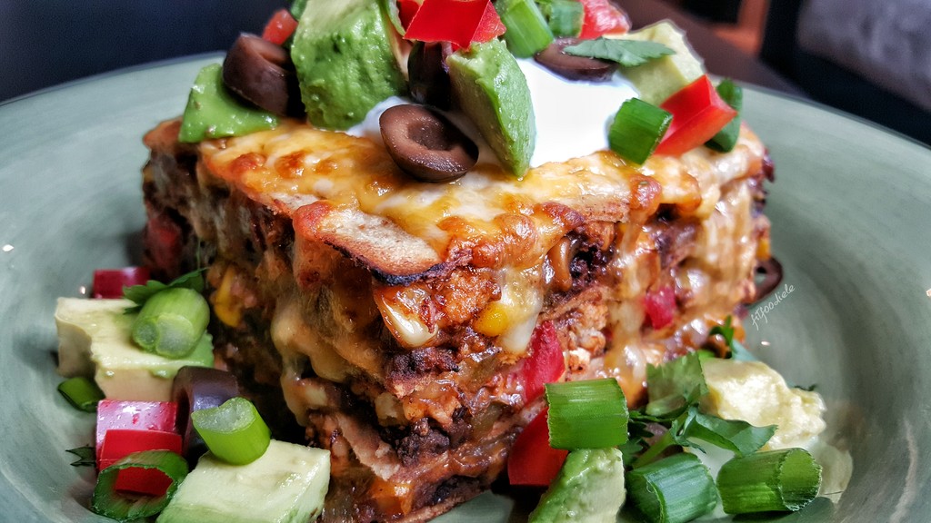 Cheesy Chicken Mexican Mess Bake | Tajinny.com