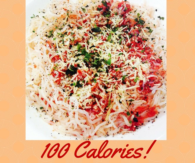 Low Carb, 100 Calorie 'Spaghetti' Napoli | Tajinny.com